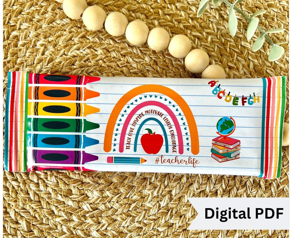 Teacher Chocolate Bar Png, Teacher Chocolate Bar , Teacher Gift Print ...