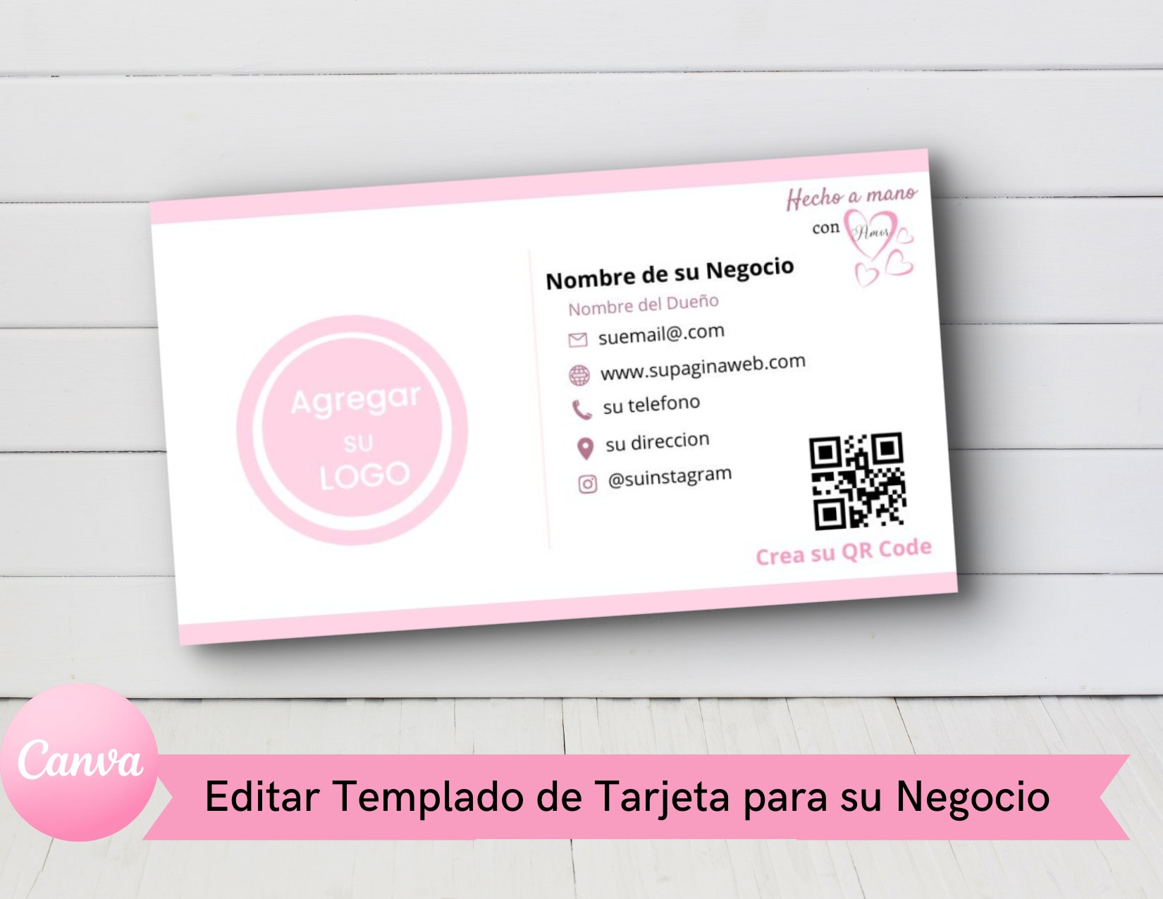 Tarjetas De Negocios Para Imprimir Plantillas De Año Nuevo Editables