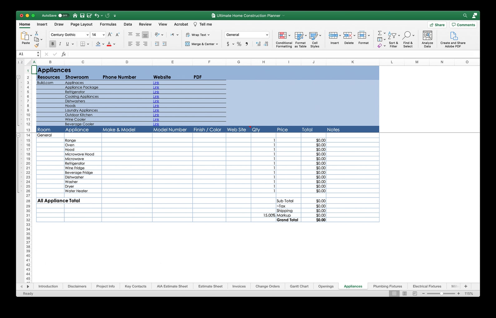 Ultimate Home Construction Planner Custom Home Building - Etsy