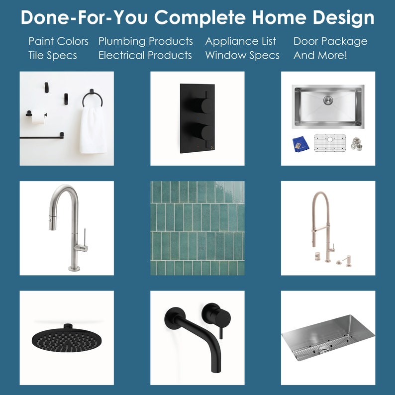 Complete Home Interior Design Package Mid-century Modern Edition ...