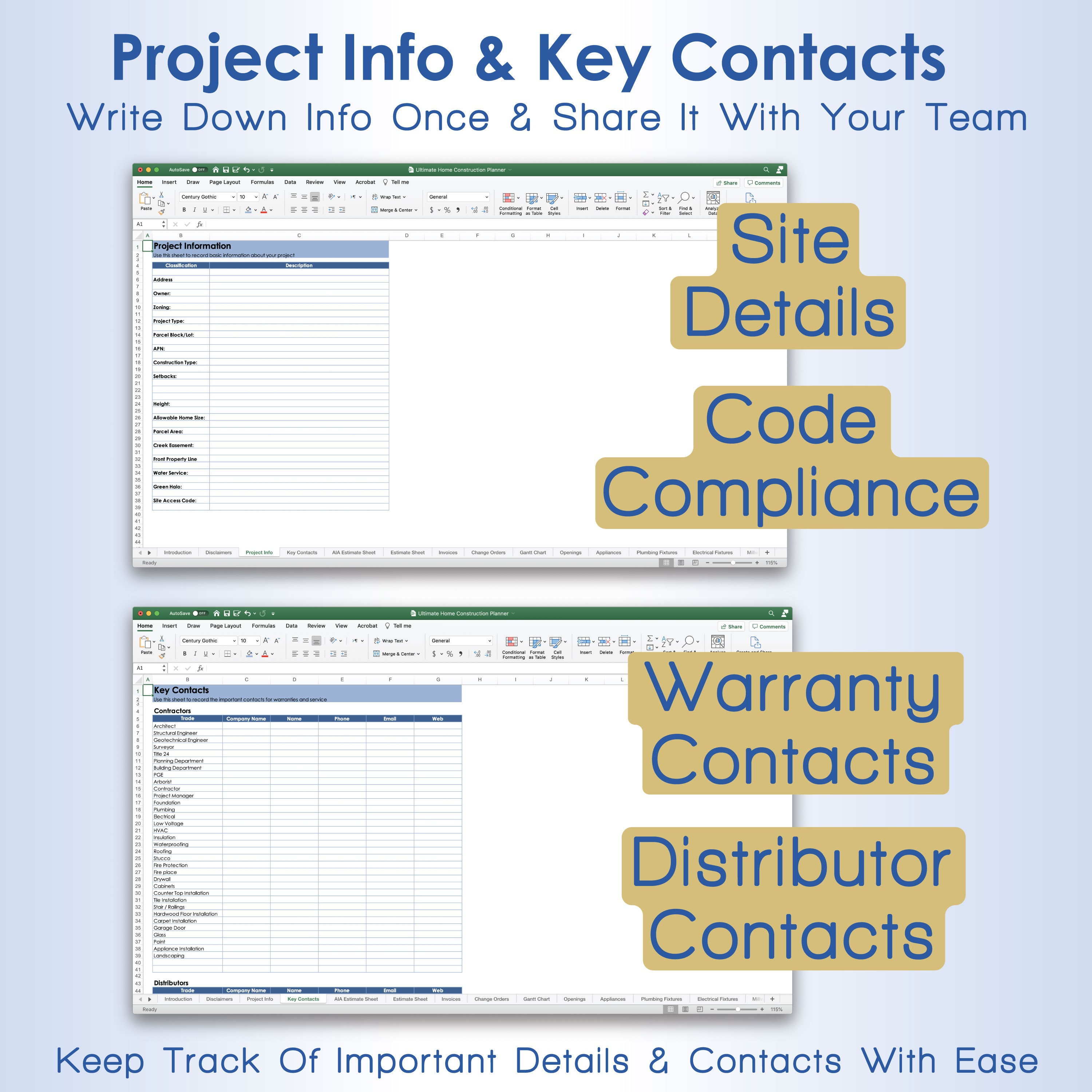 Ultimate Home Construction Planner, Custom Home Building Planner ...