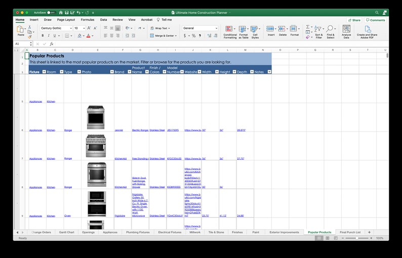 The Ultimate Home Construction Planner Custom Home Edition - Etsy
