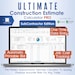 Construction Estimate Calculator Pro Subcontractor Edition, Digital ...