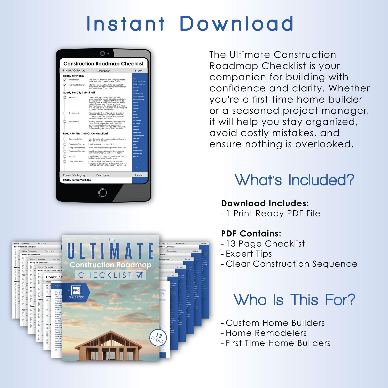 Ultimate Construction Roadmap Checklist – Step-by-step Guide for First ...