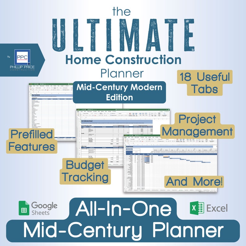 Complete Home Interior Design Package Mid-century Modern Edition ...