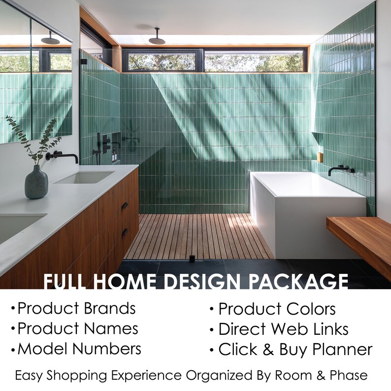 Complete Home Interior Design Package Mid-century Modern Edition ...