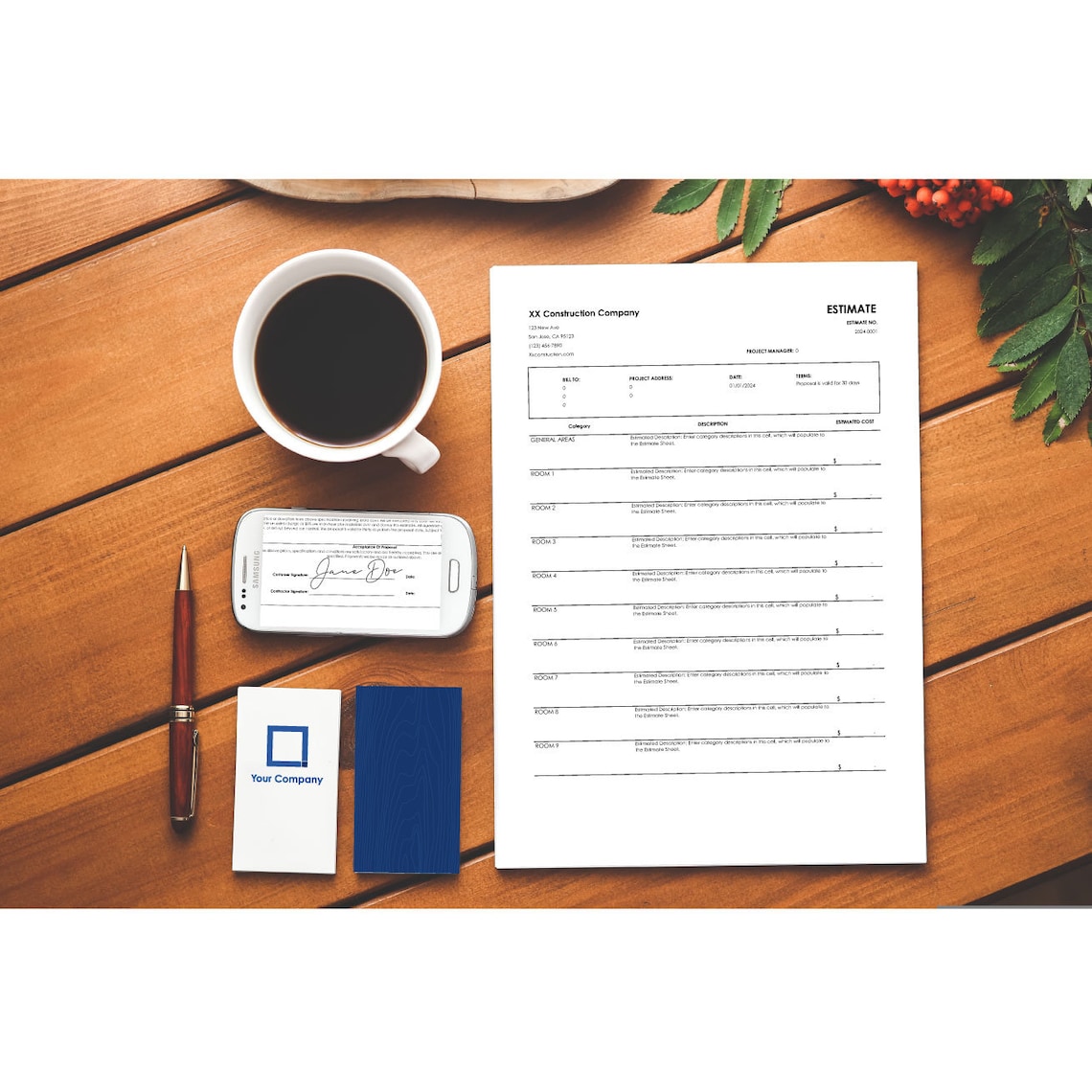 Ultimate Construction Estimate Calculator Pro, Subcontractor Bid ...