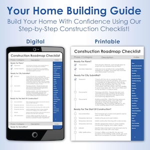 Ultimate Home Construction Roadmap Checklist – Step-by-step Guide ...