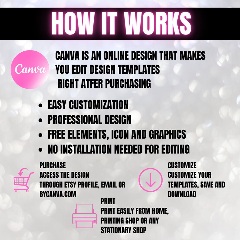 Price List Template Canva Editable Flyer Printable Pricing - Etsy