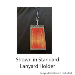 Ostomy & Restroom Access Notification Card - Credit Card / Wallet Sized ...