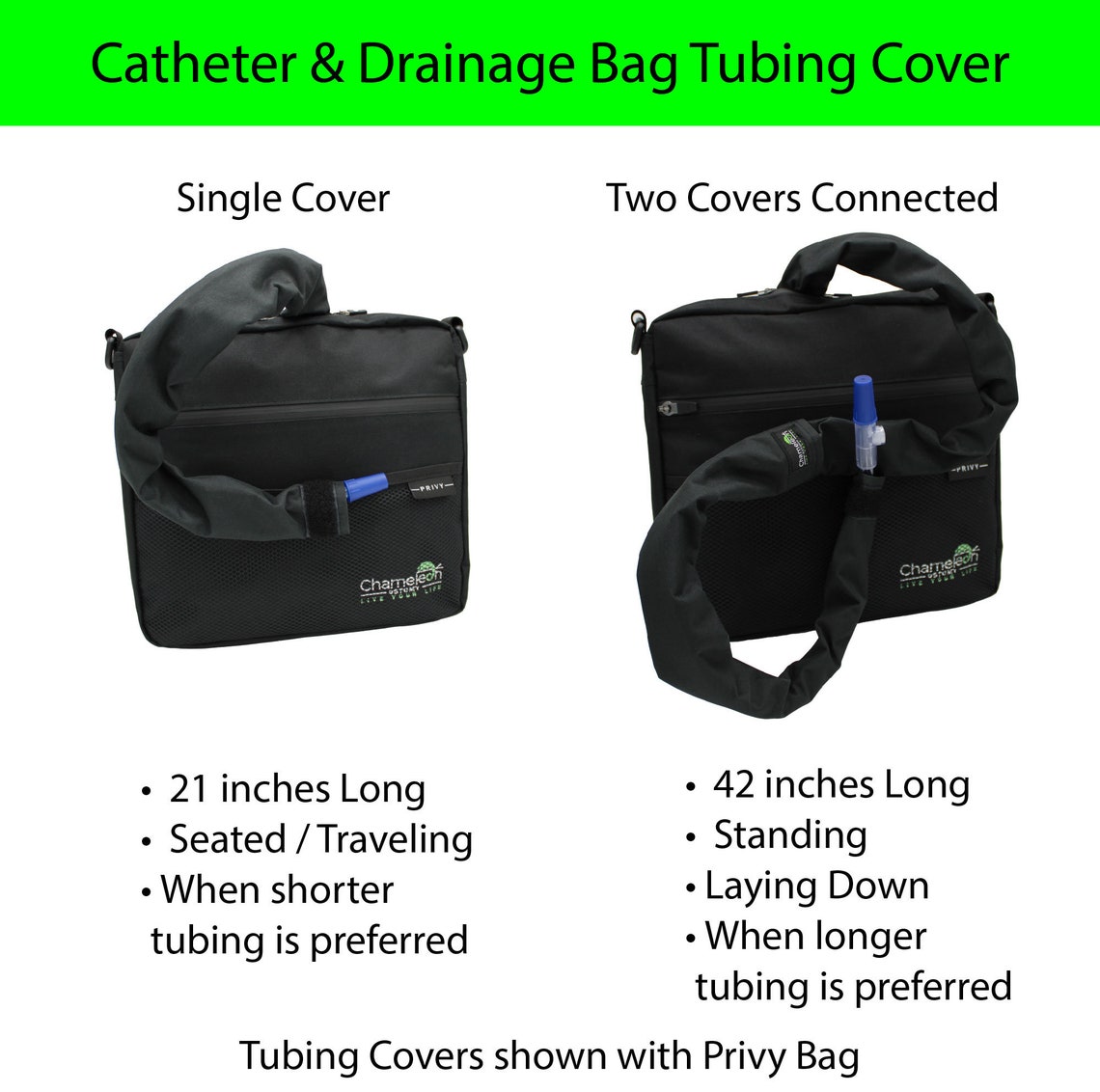 Urine Drainage Bag Holder, Catheter Bag Cover, Urostomy Travel Bag With ...