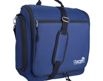 Ostomy Travel Bag XL Hanging Toiletry Organizer, Ostomy Supplies Bag ...