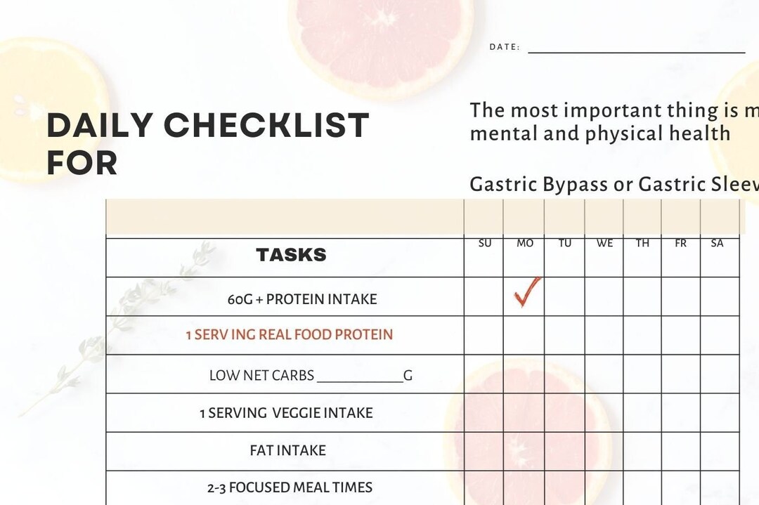 Your Go-to Post Op Bariatric Journal - Etsy