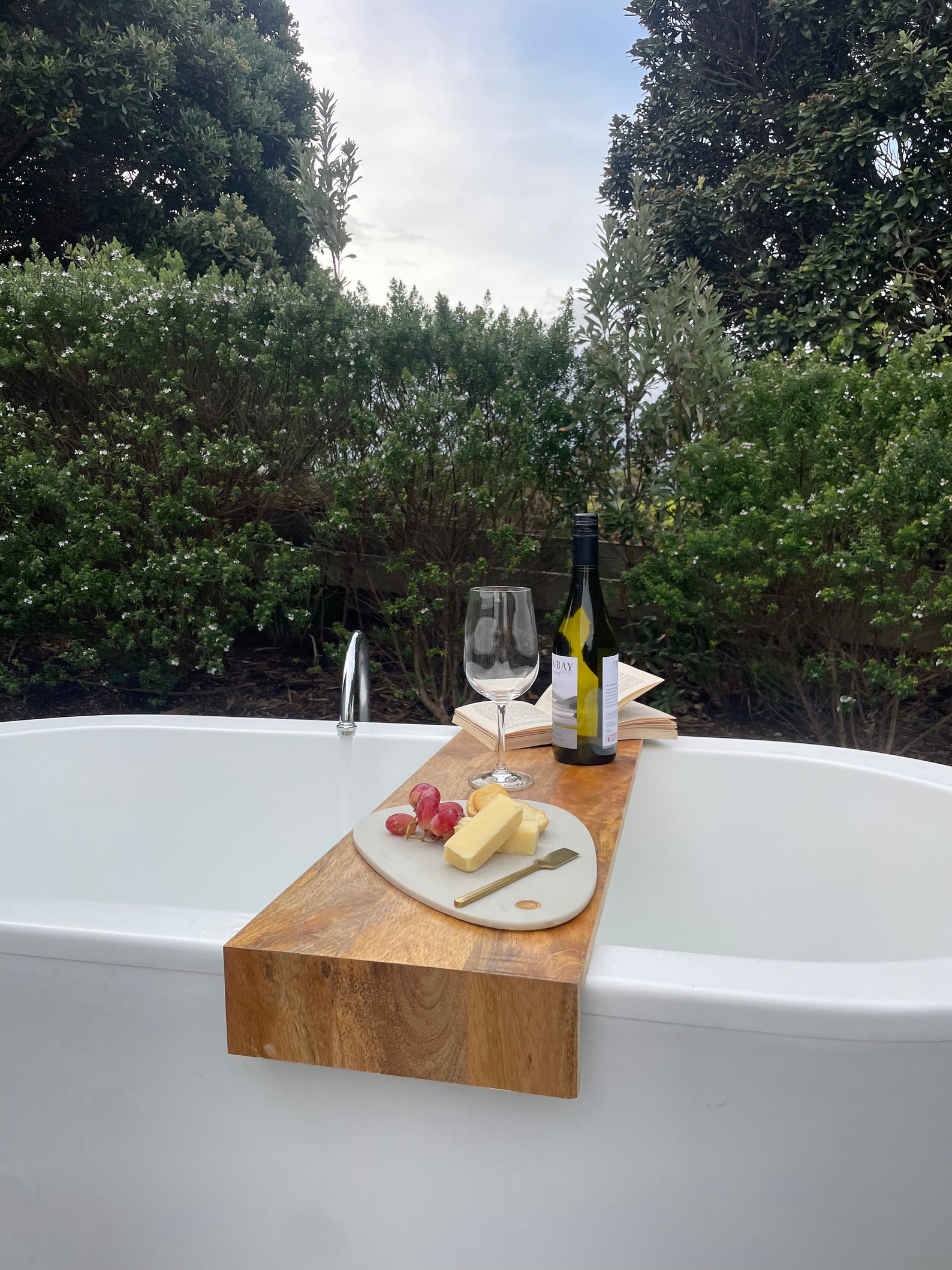 Timber Bath Tray - Contemporary Style - Etsy