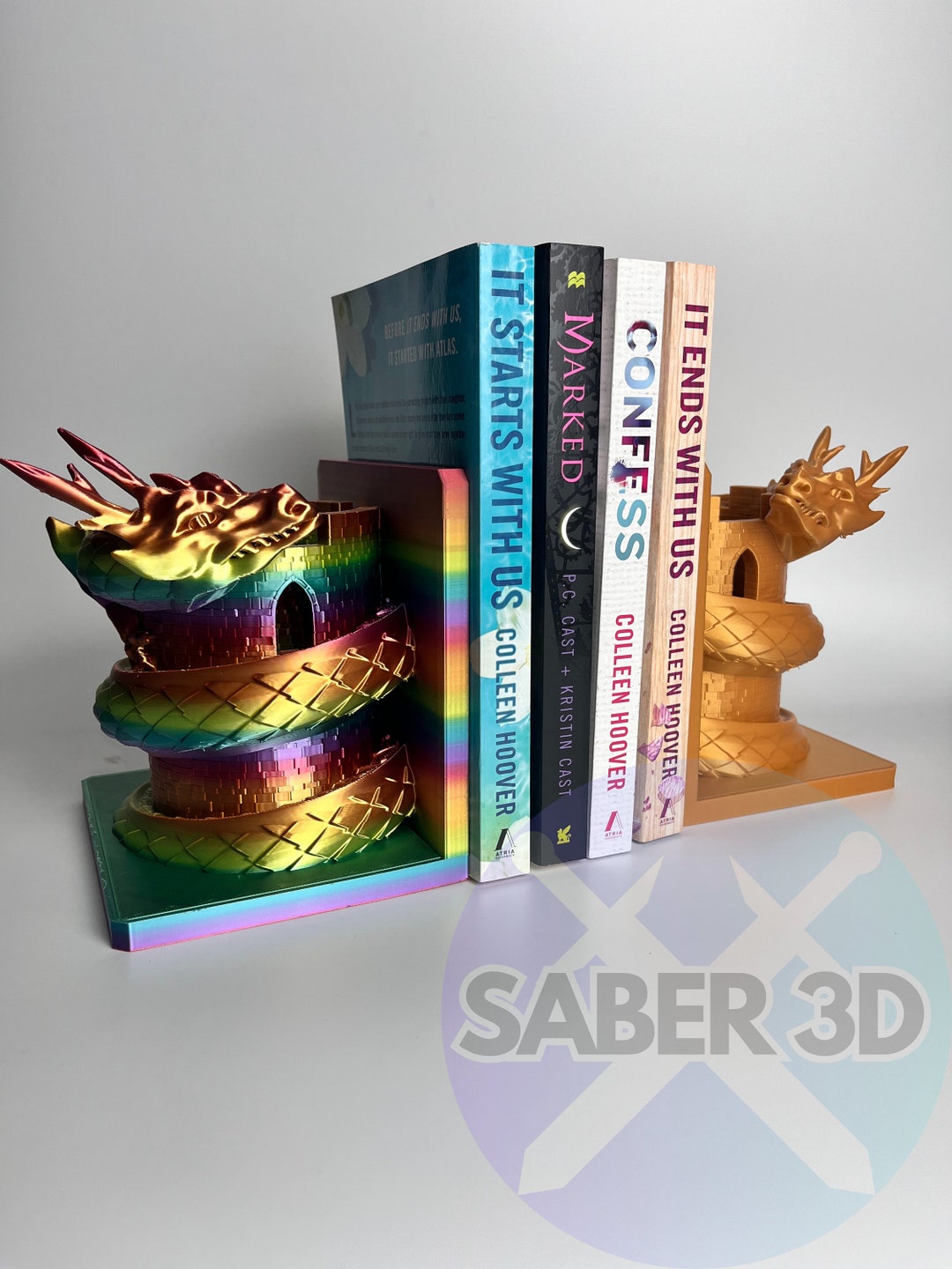 Dragon Tower Bookend STL File, Digital Download Only, Personal Use Only ...