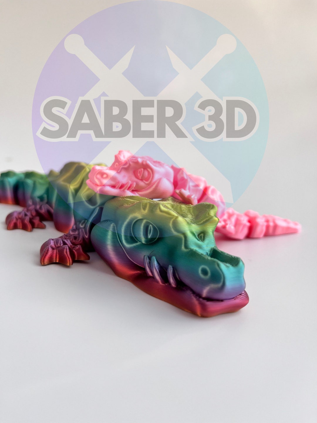 Flexi Crocodile STL File, Digital Download Only, Personal Use Only ...