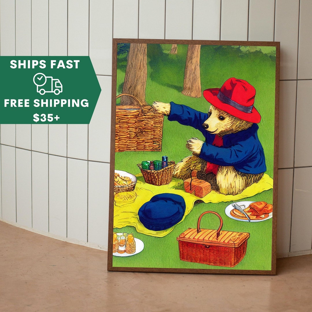 Paddington Bear Print Paddington Print Paddington Queen - Etsy
