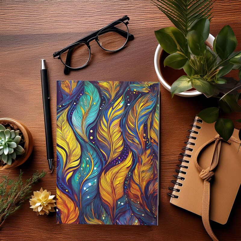 Feather Bullet Journal - Etsy