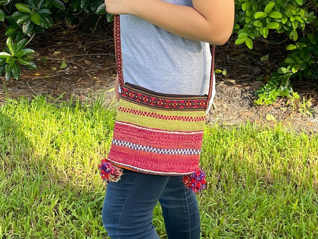 Ethnic Bag,peruvian Casual Bag,crossbody Original Handmade Purse,boho ...