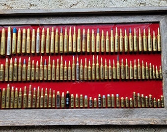 Rifle Cartridge Display Board - Etsy