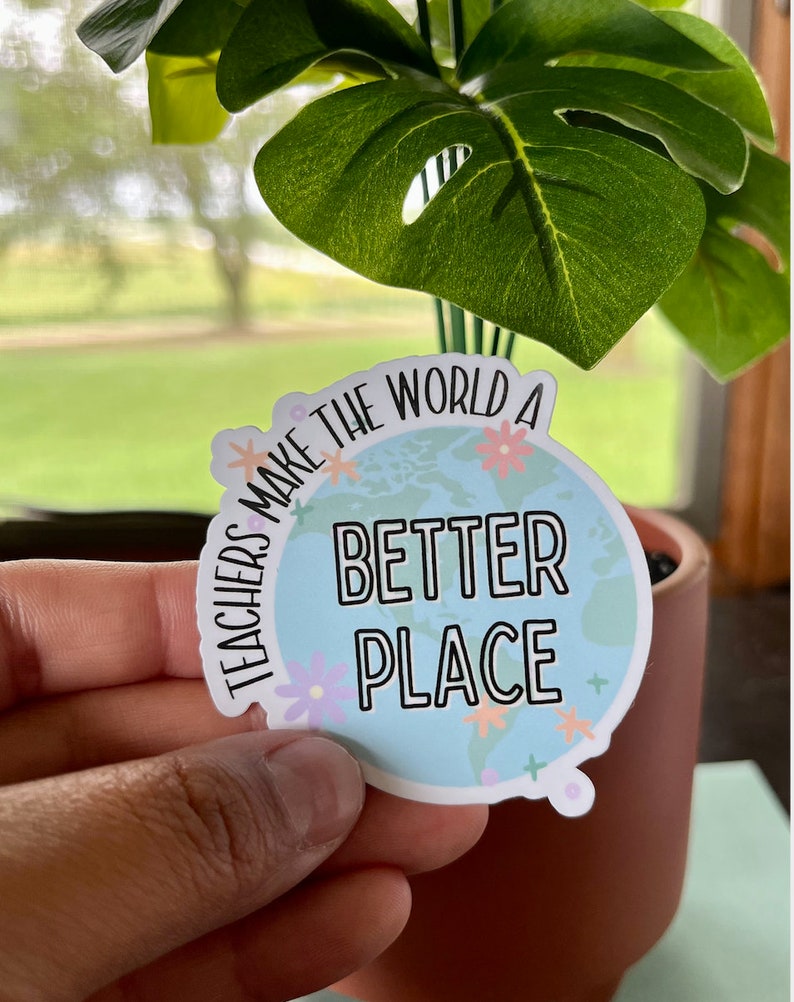 Teacher Stickers Teacher Sticker Pack Vinyl Educator - Etsy