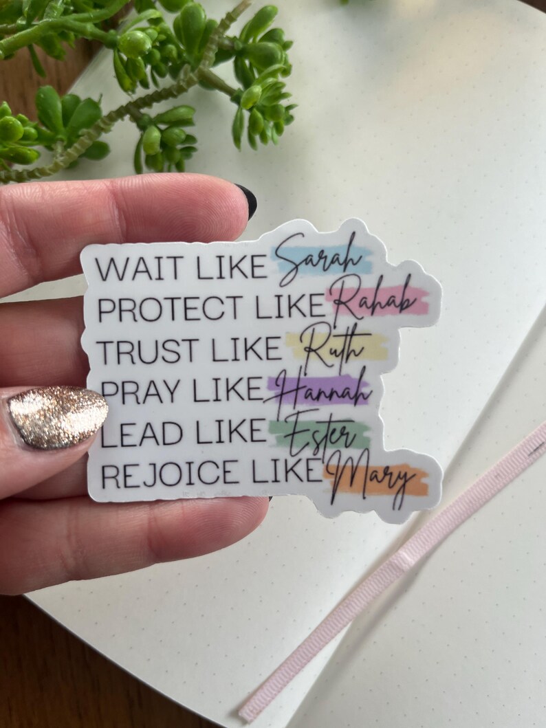 Christian Sticker Pack, Faith Stickers, Christian Girl, Sticker Pack ...