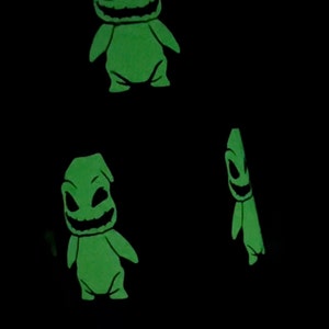 Glow in the Dark Oogie Boogie Glass Cup | Boogey Man Halloween Glass ...