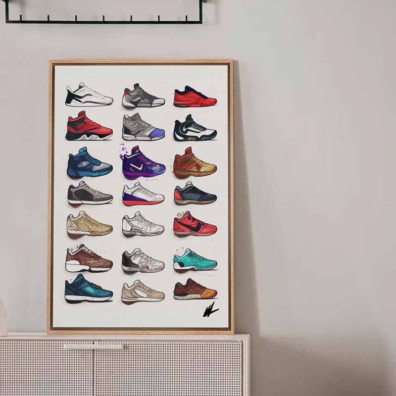 Sneaker Room Decor - Etsy