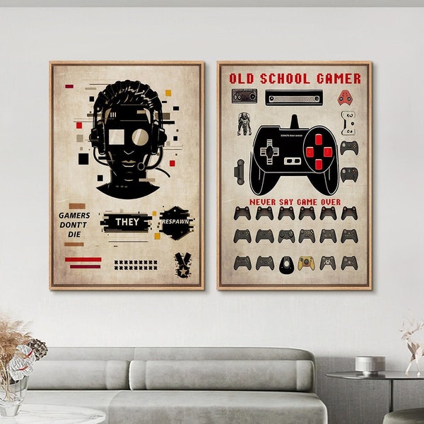Video Game Wall Art - Etsy