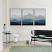 Framed Canvas Tryptic Wall Art Set, Abstract Forest Tree Art Prints ...