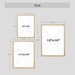 Set of 4 Framed Prints Wall Art Set, Abstract Wood Tree Ring Art Prints ...