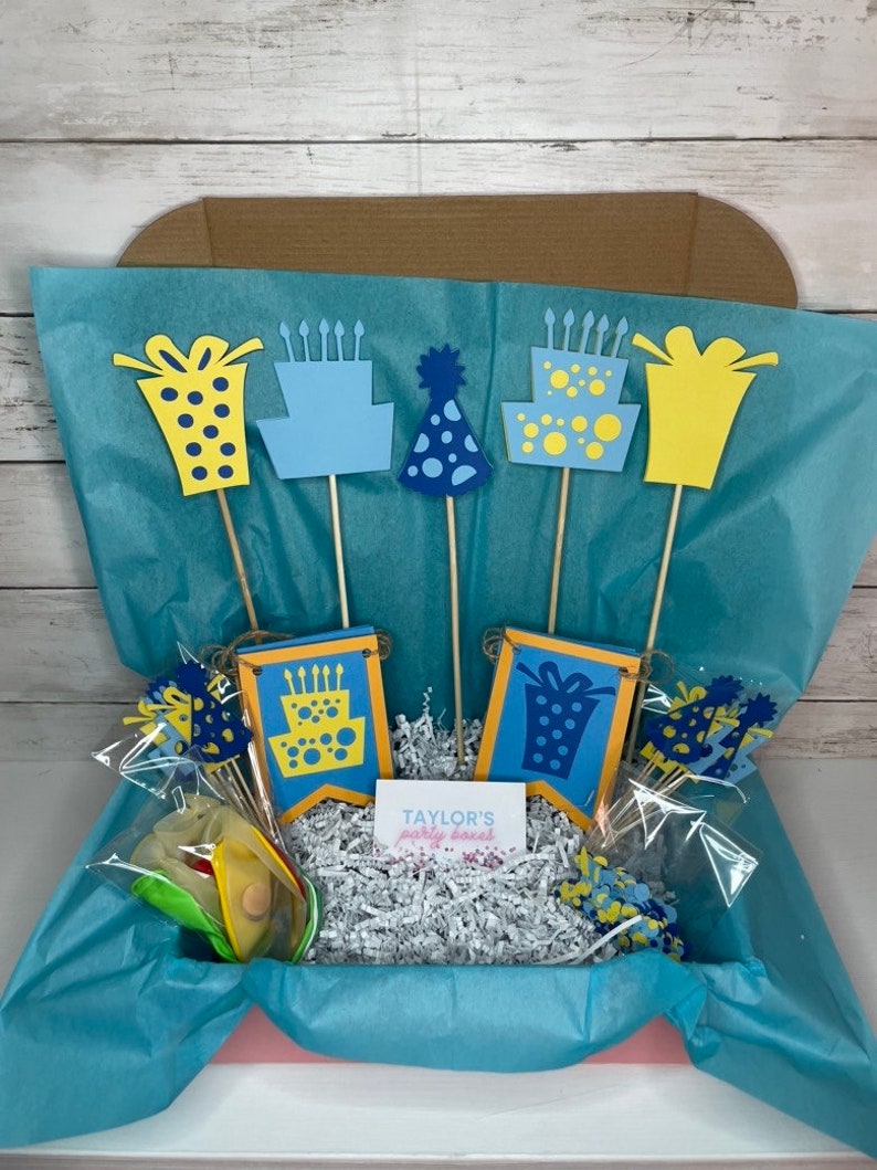 Happy Birthday Party Box - Etsy
