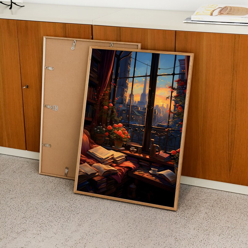 Reading Nook Art - Etsy