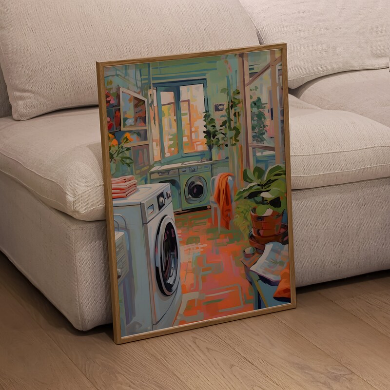 Laundry Painting - Etsy