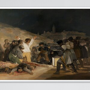 The Third of May 1808 | Francisco Goya | Canvas Wall Art Painting ...