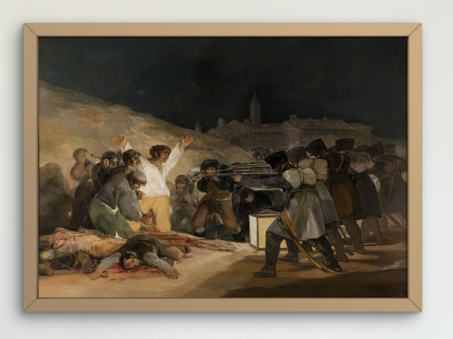 The Third of May 1808 | Francisco Goya | Canvas Wall Art Painting ...