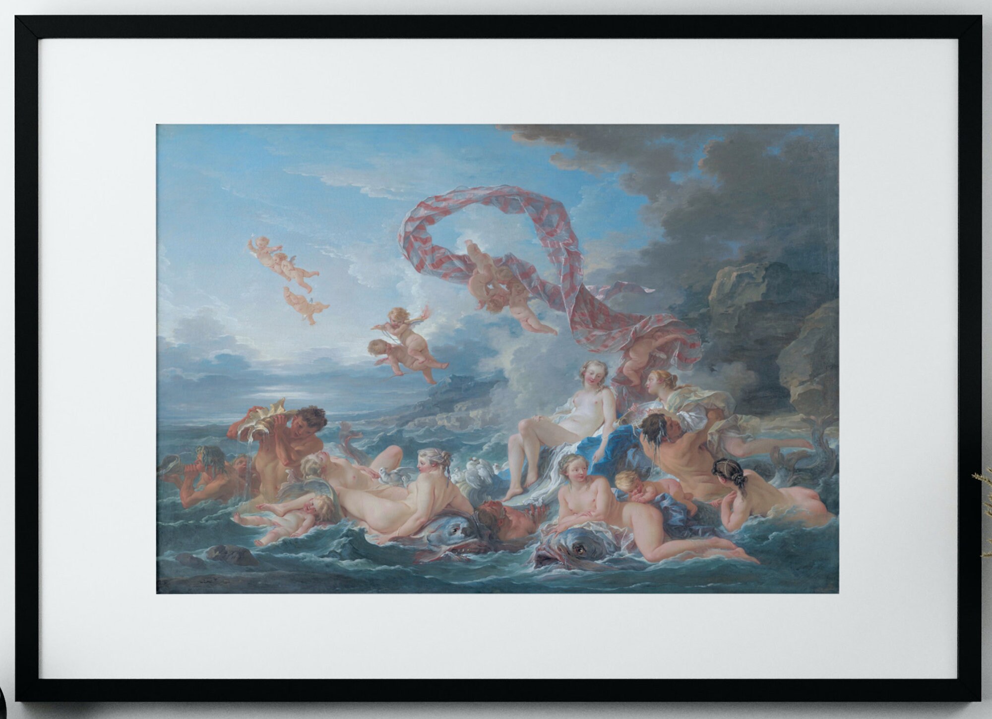 The Triumph of Venus Francois Boucher Canvas Wall Art Painting Poster ...