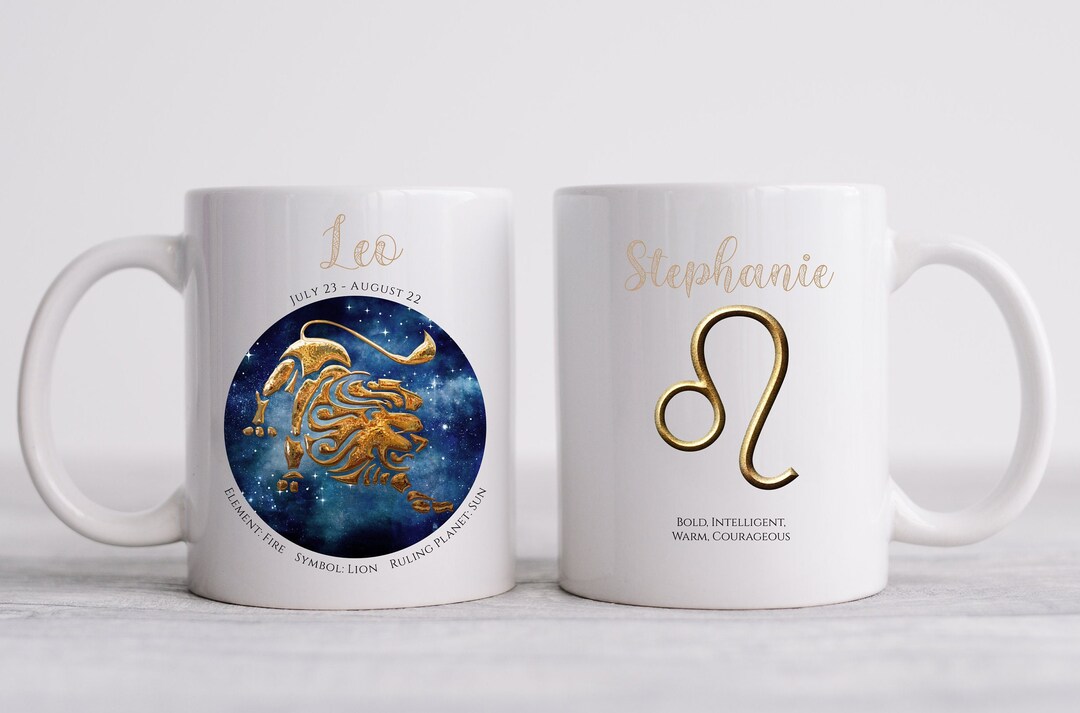 Personalised Zodiac Mug Horoscope Star Signs Birthday Gift - All Star ...