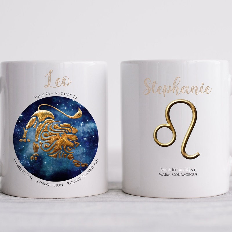 Zodiac Mugs - Etsy