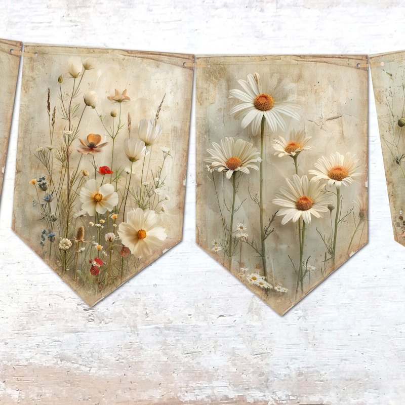 Rustic Bunting - Etsy UK