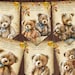 Vintage Style Woodland Teddy Bears Picnic Teddy Bear Bunting/banner ...