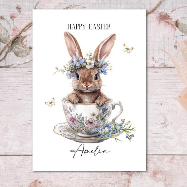Personalised Easter Cards - Etsy UK