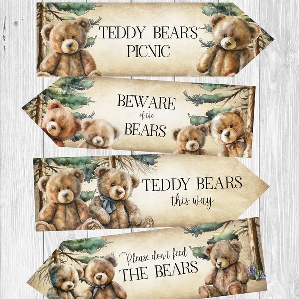 Teddy Bear Decor - Etsy