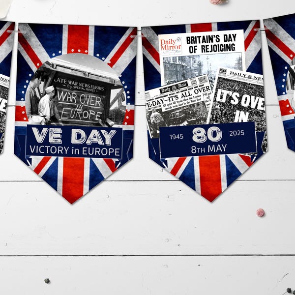 Ve Day Cake Decoration - Etsy UK