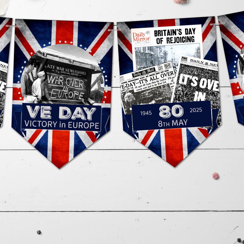 Ve Day Party Decorations - Etsy UK