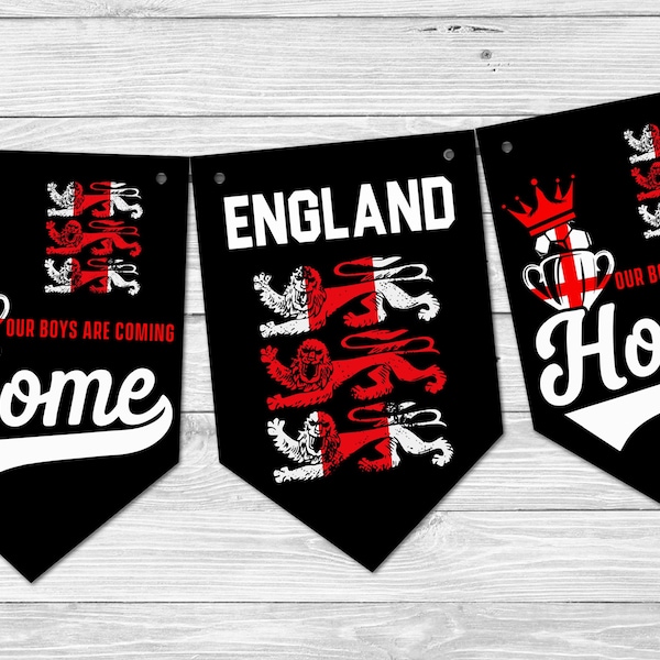 Euro 2024 England Decorations - Etsy UK