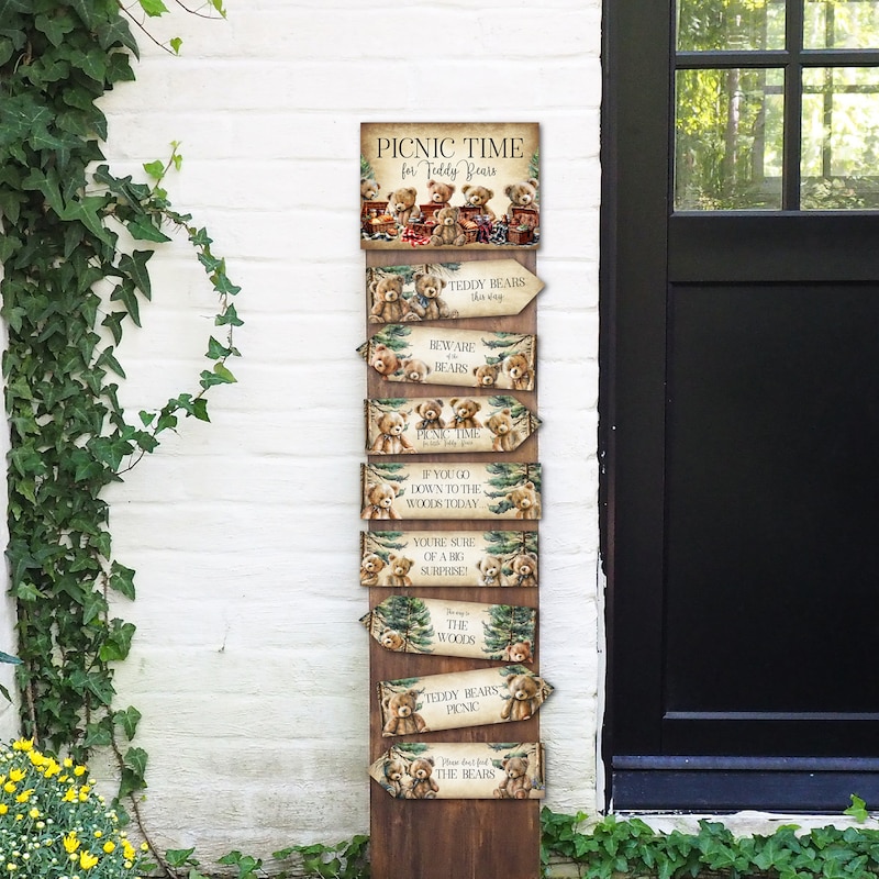 Teddy Bear Sign Backdrop - Etsy UK