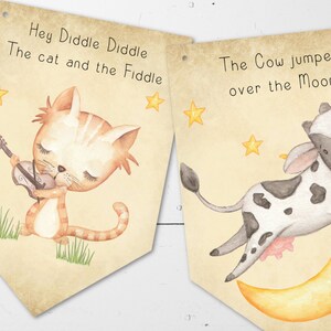 Children's Nursery Rhyme Bunting & Ribbon - Etsy