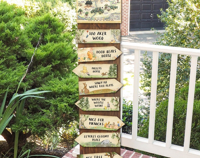 As Soon as We Met / Winnie the Pooh / Nursery Decor / Adventure / Wall ...