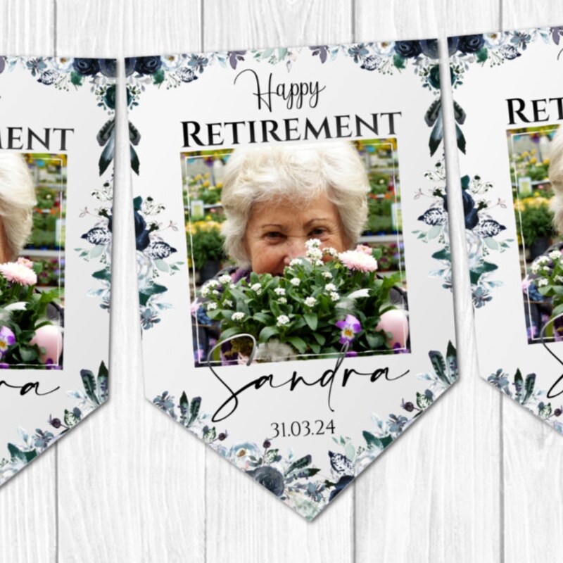 Retirement Banner - Etsy UK